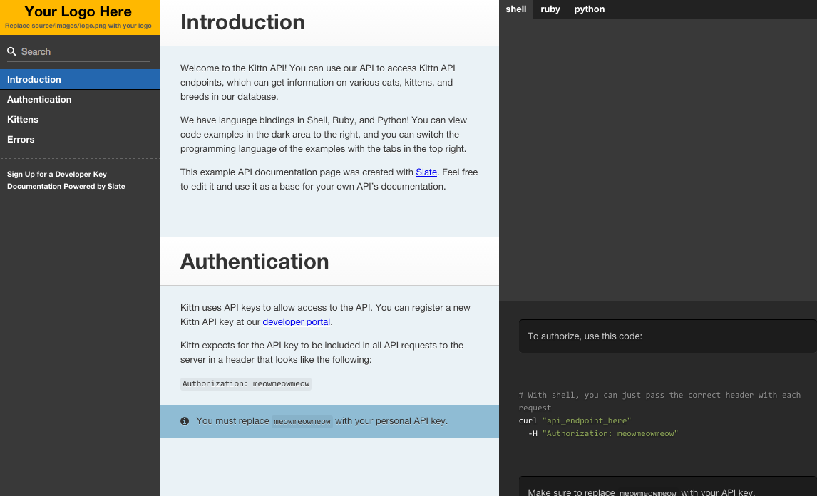 slate api_使用Slate编写API文档-CSDN博客